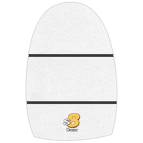 Dexter S8 White Microfibre Long Slide Sole (The 9) | Rudy's Pro Shop